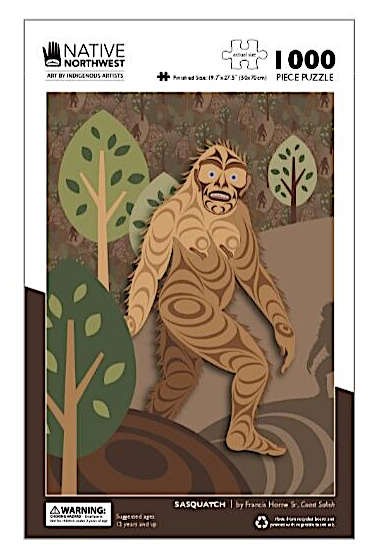 Native American Sasquatch Art